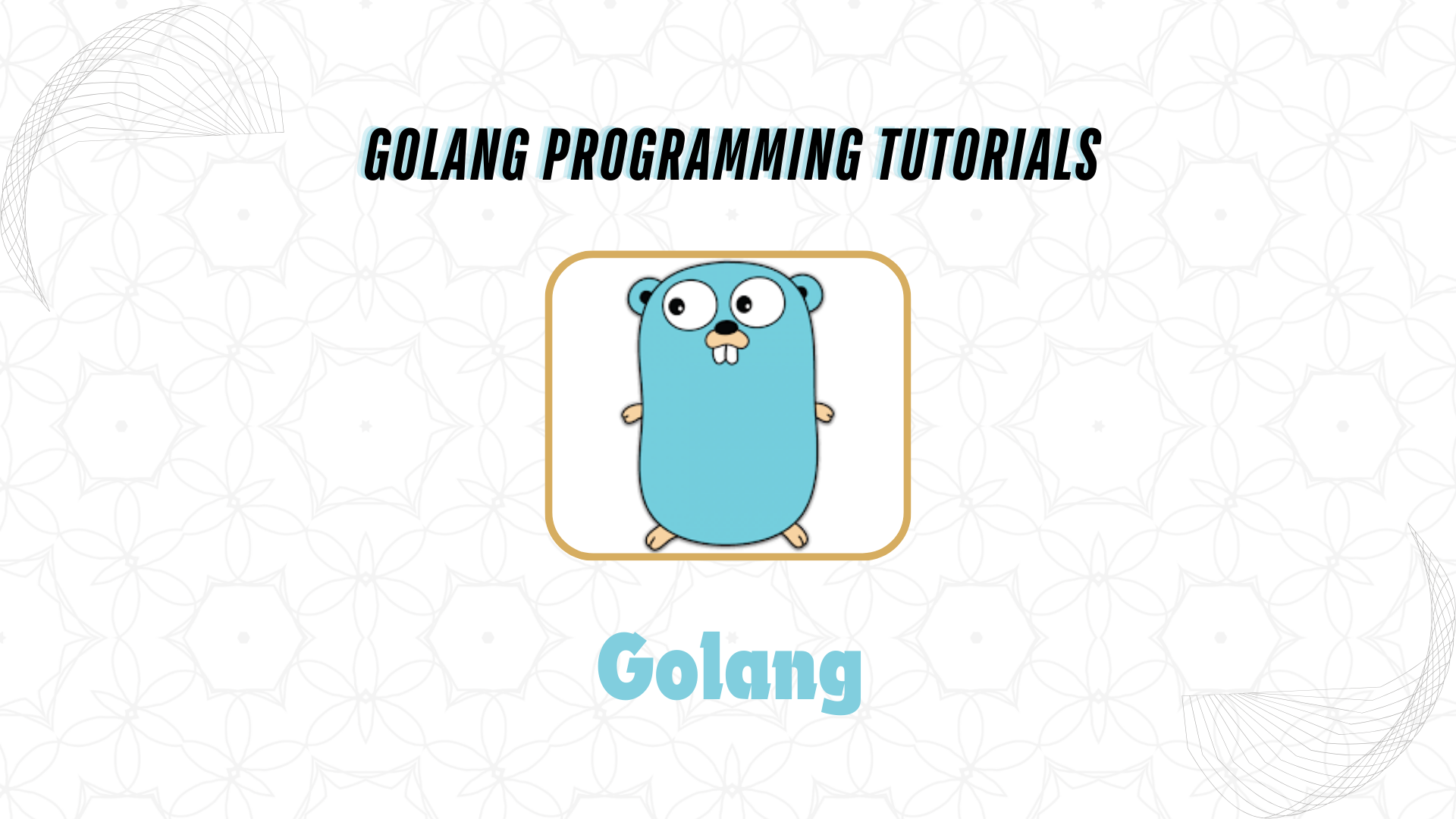 Golang Programming Tutorials